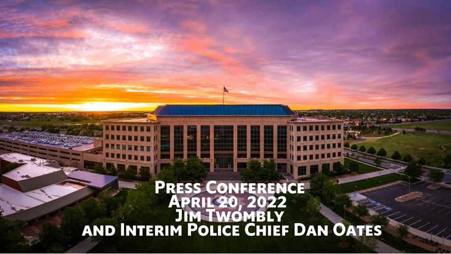 Interim Police Chief Press Conference | Auroratv