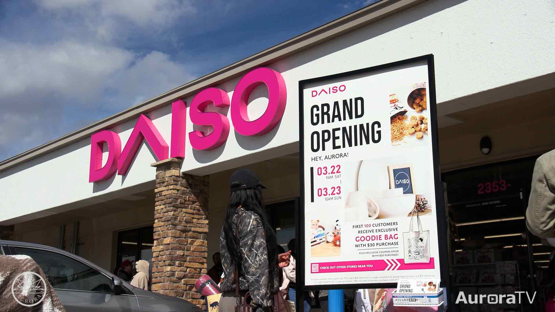 First Daiso Opens in Aurora | Auroratv