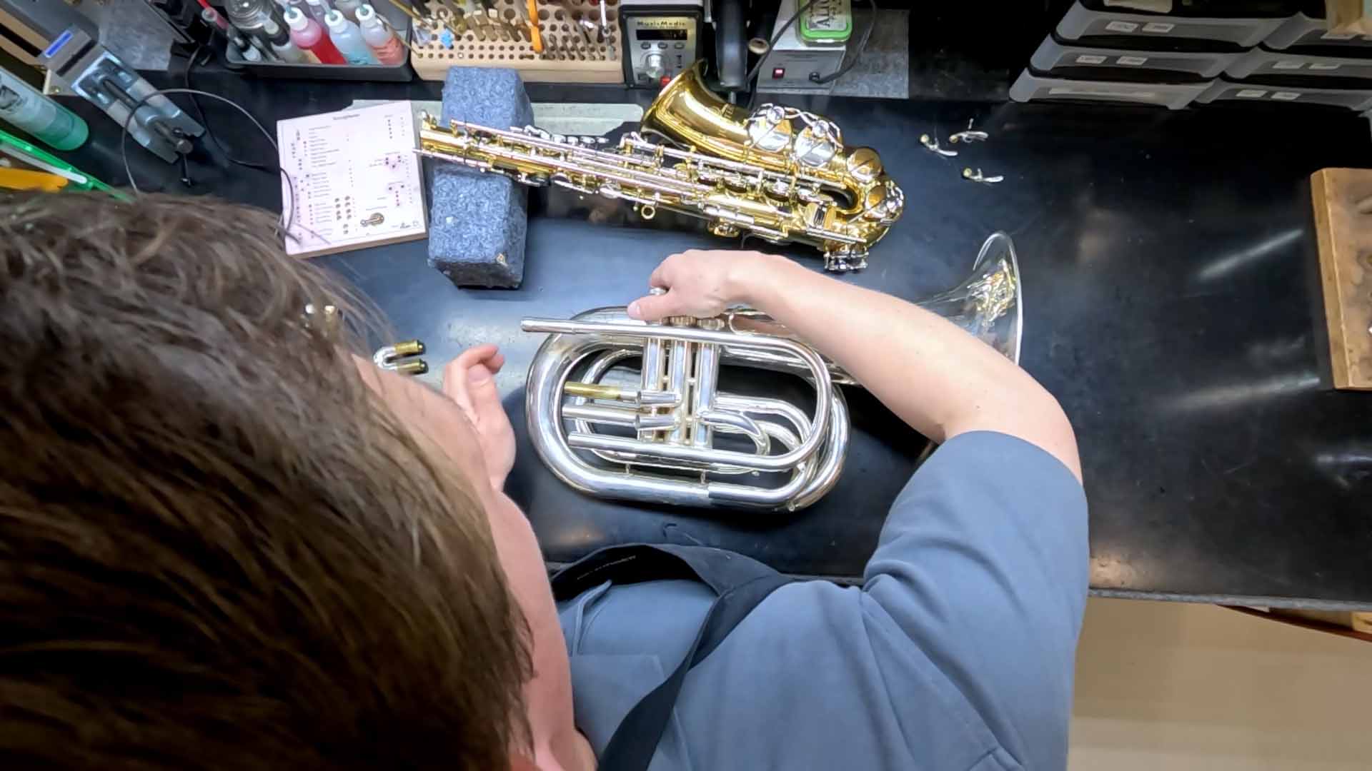 Cherry Creek School District's Band Instrument Repair Shop | Auroratv