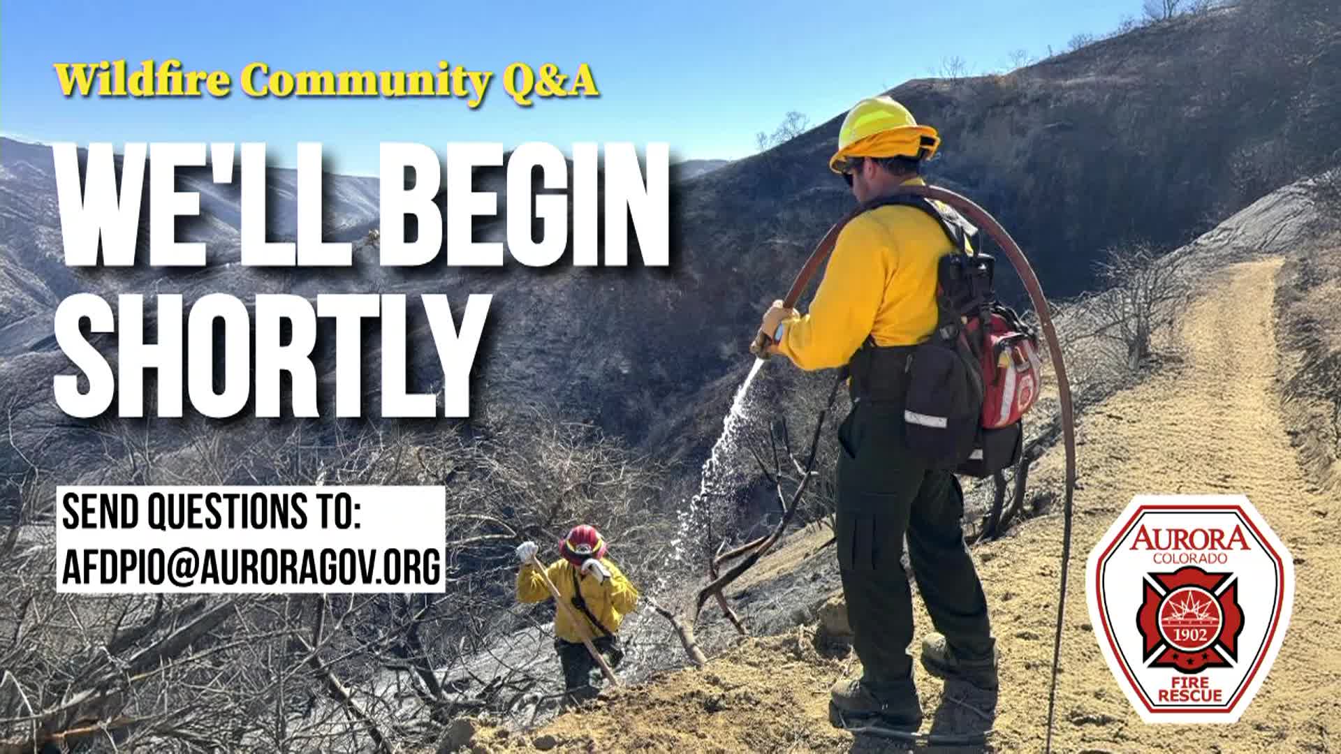 AFR Wildfire Deployment Community Q&A (February 5, 2025) | Auroratv