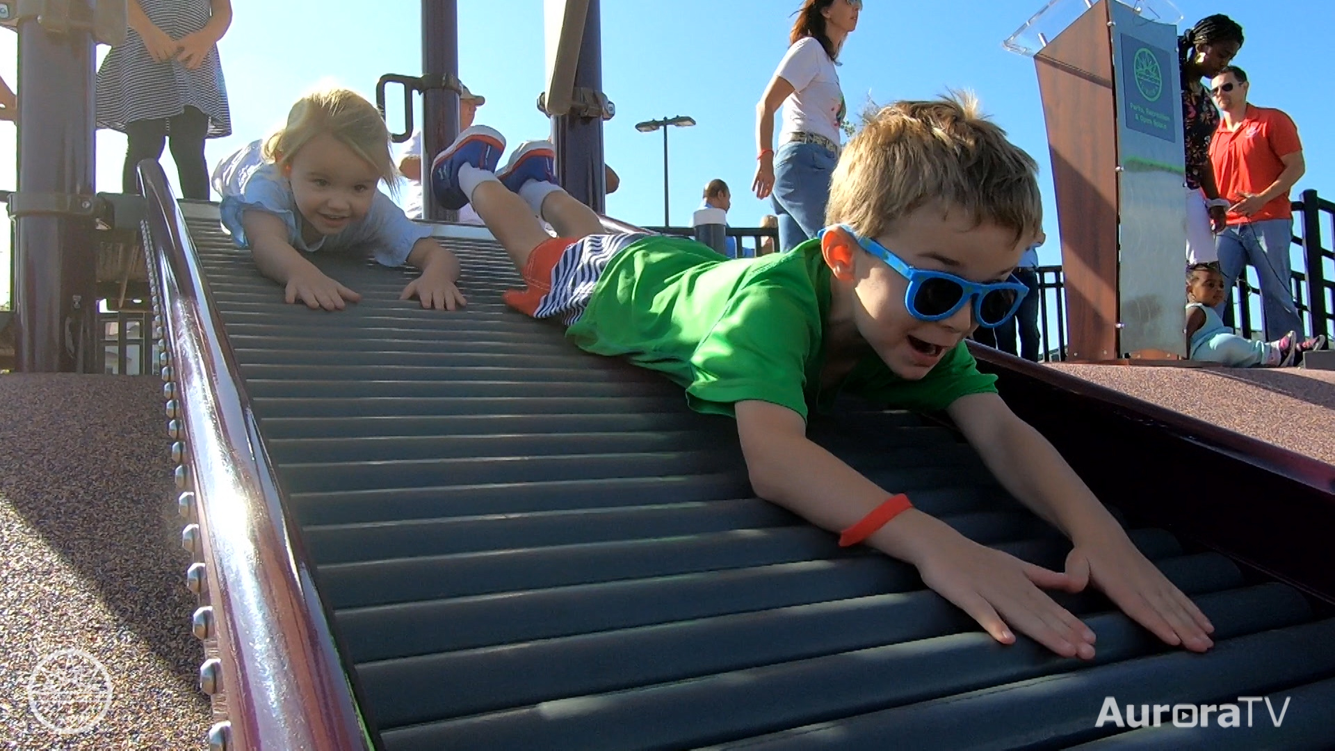 Red-tailed Hawk Park Inclusive Playground | Aurora TV